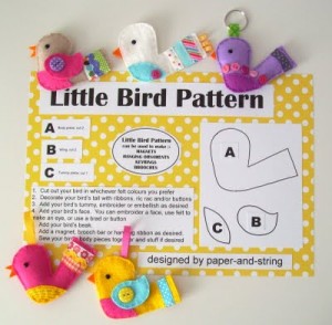 Little Bird Tutorial | Plushie Patterns
