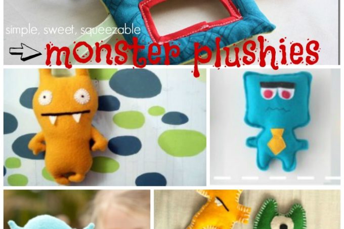 Felt Domo Plushie Pattern by Cut out and Keep | Plushie Patterns